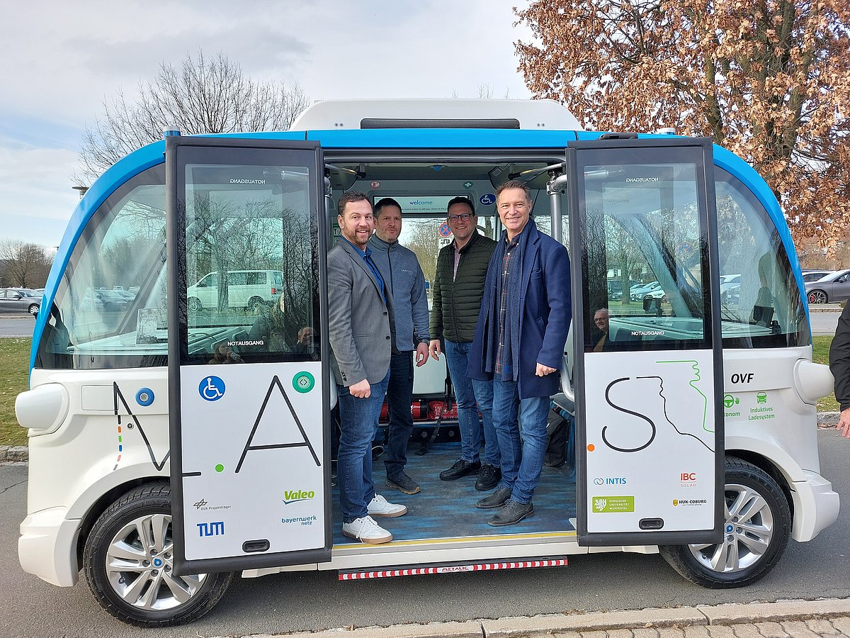 MILAS - Einweihung des Shuttlebetriebs in Bad Staffelstein